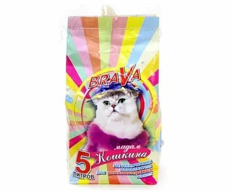 Brava Наполнитель Мадам Кошкина 5л (4 штуки)