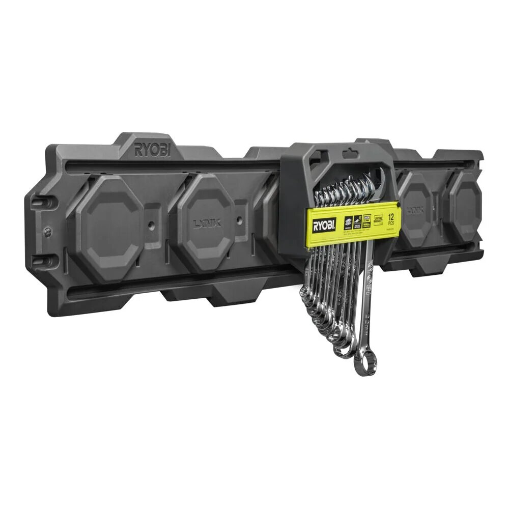 Набор ключей Ryobi RHWR12PC, CrV, антикоррозийное покрытие, 12 шт — фото 1