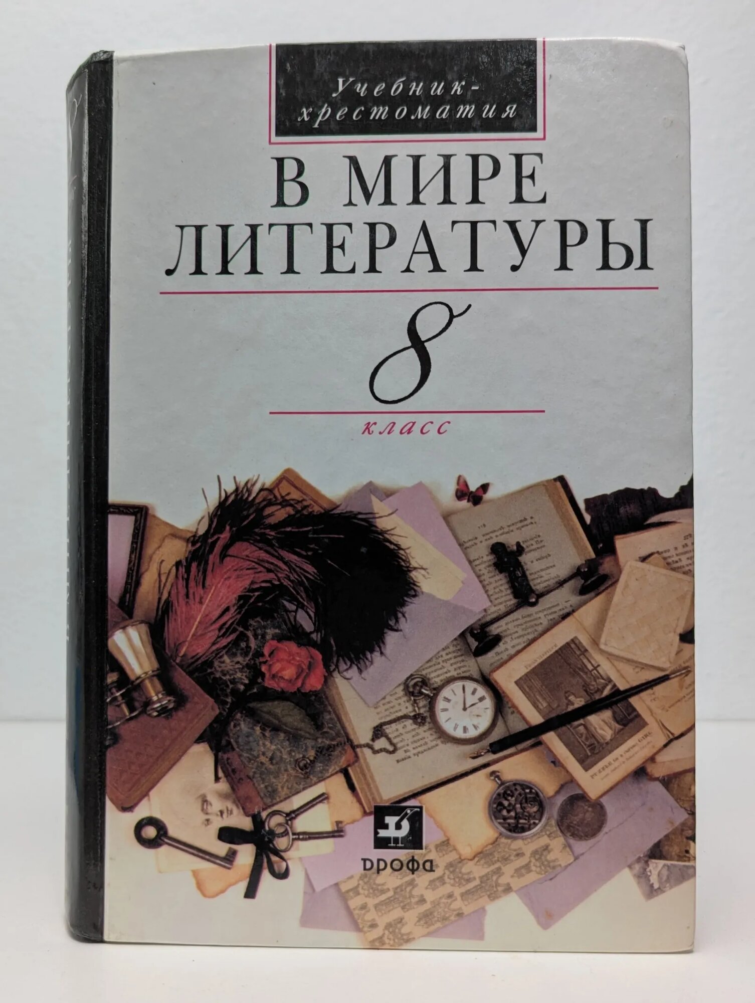 В мире литературы. 8 класс. Учебник-хрестоматия Романичева Елена Станиславовна, Кутузов Александр Геннадиевич, Киселев Александр Константинович, Леденева Виктория Владимировна, Колосс Леонид Владимирович 2002