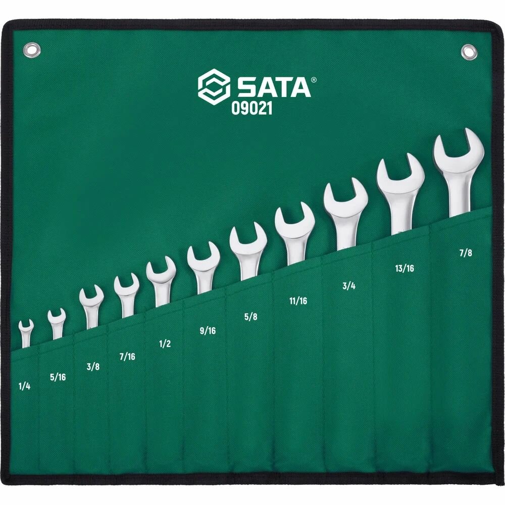 Набор комбинированных дюймовых ключей Sata 09021