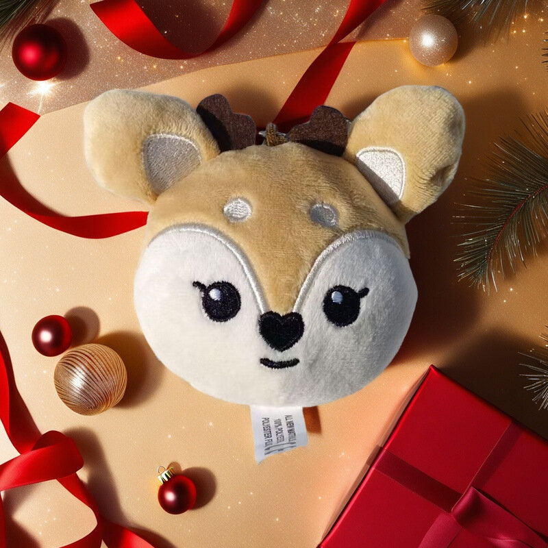 Семнадцать плюшевых игрушек, брелоков и 15 миниатюрных креативных подвесок в корейском стиле.