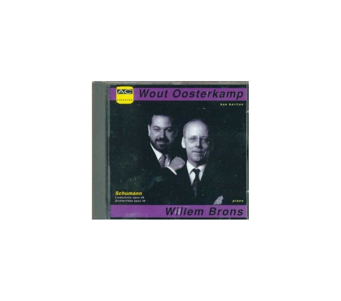 Диск Schumann, Liederkreis Op.39; Dichterliebe + 6 Asstd. Lieder. (Wout Oosterkamp, bass-baritone (1 CD)