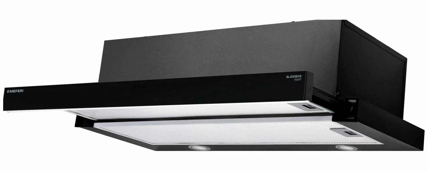 Вытяжка Meferi SLIDEBOX90BK POWER