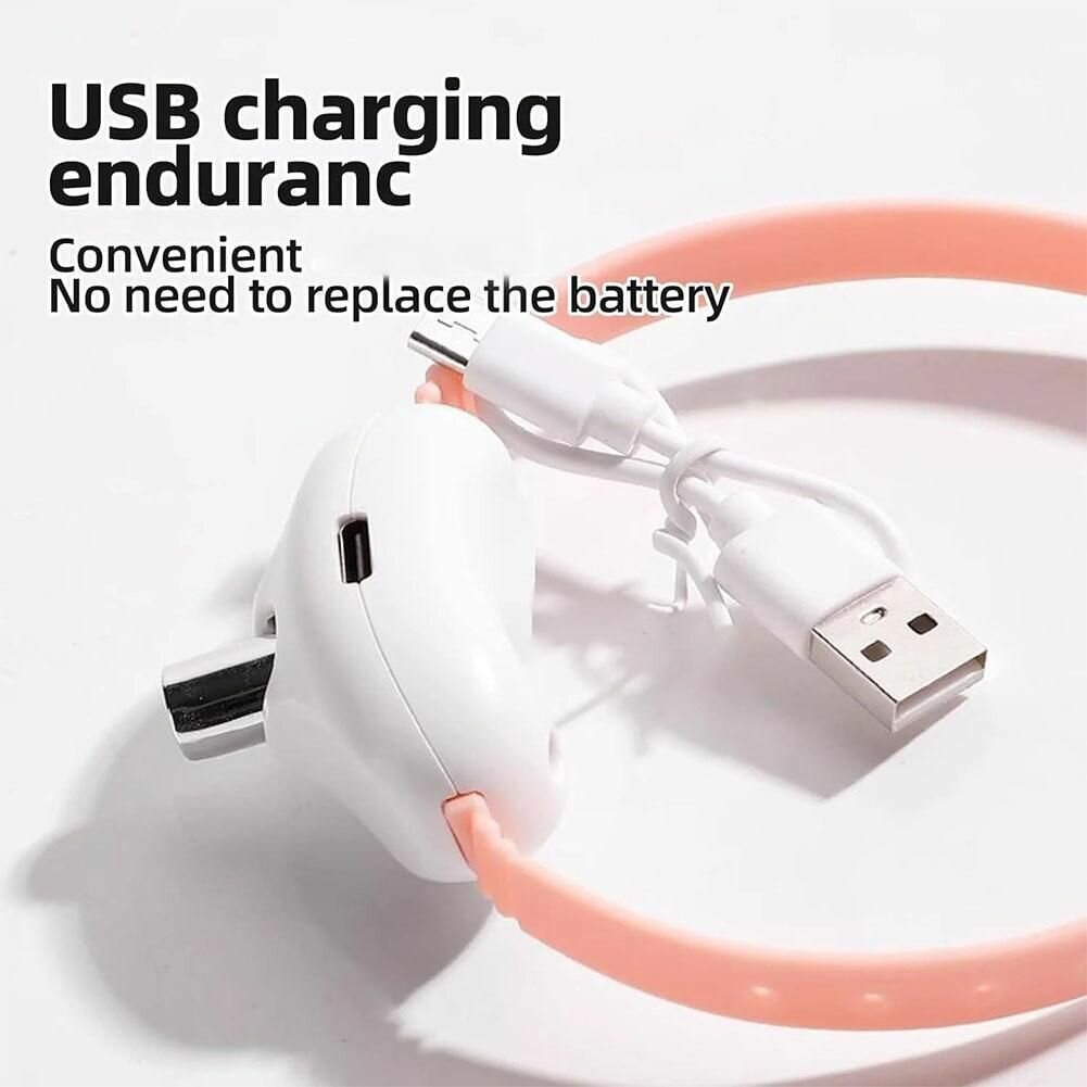 Автоматический ошейник-игрушка для кошек