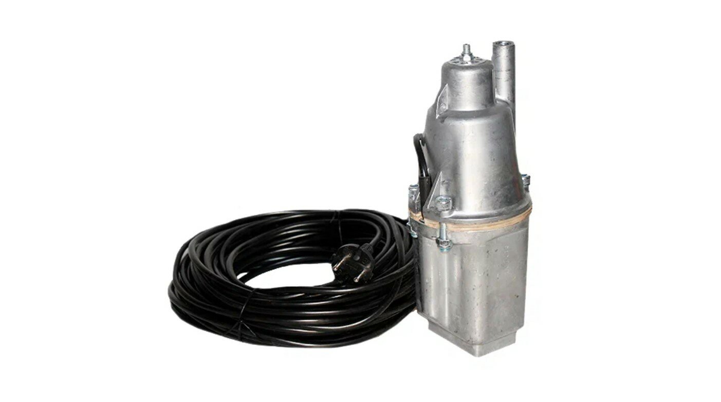 Насос малыш-м, 16м, верхний забор, 240Вт, глубина погружения 40 м