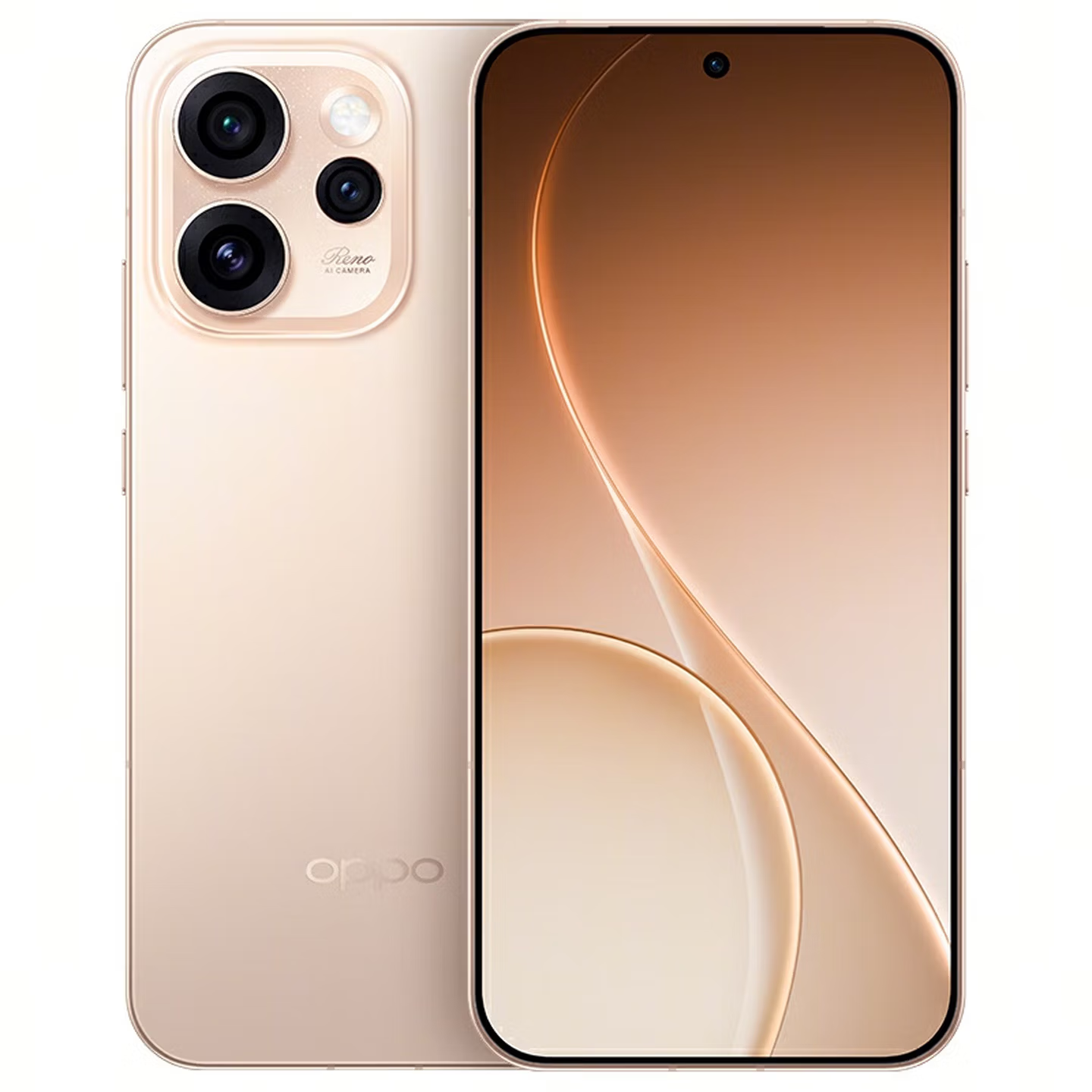 Смартфон OPPO Reno15 Pro CN, MediaTek Dimensity 8450, Ёмкость батареи 6500 мАч,6,78 дюйма,12 ГБ +256 ГБ, золотой