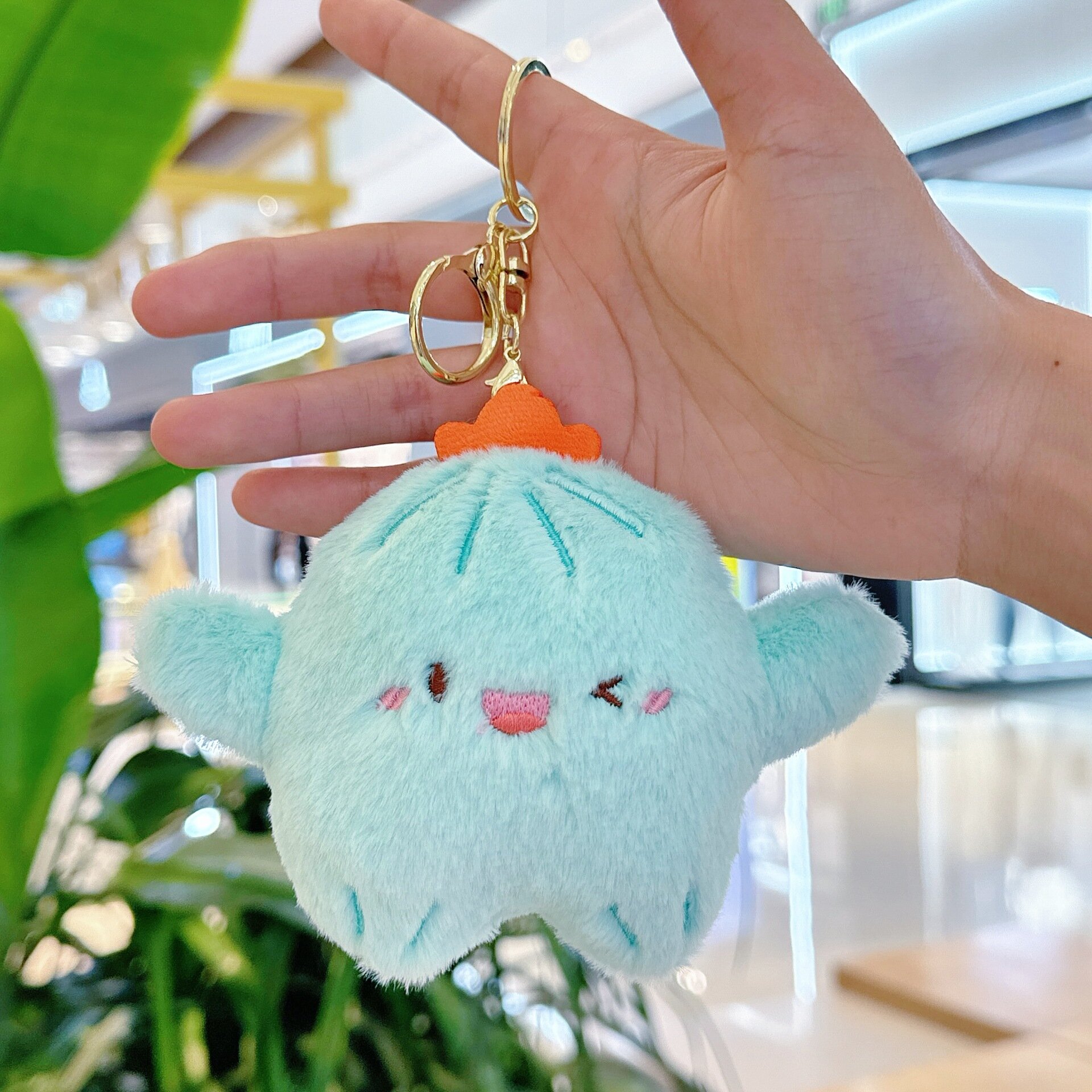 Милый кактус кукла маленькая подвеска плюшевая игрушка кактус брелок школьная сумка подвеска захватная кукла оптом