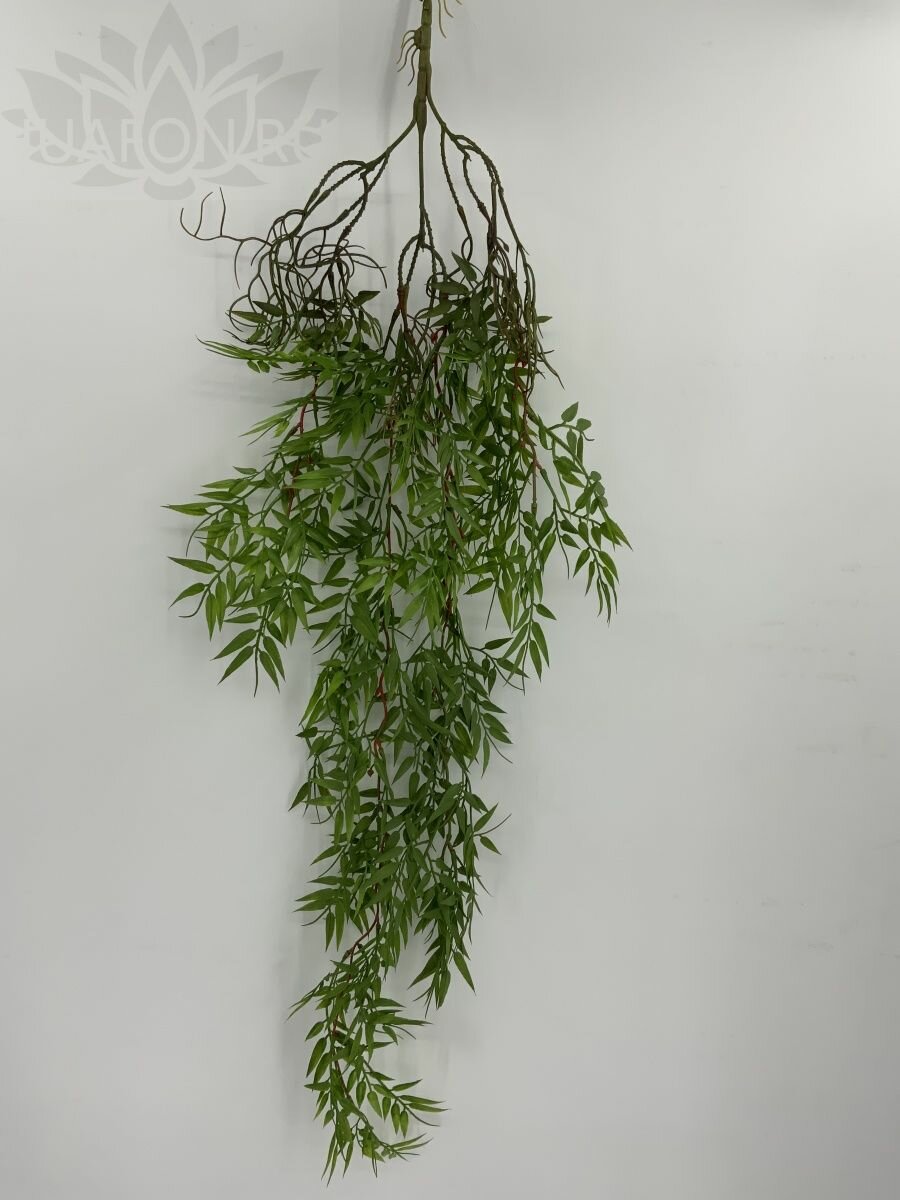 Искусственные цветы для декораторов фитостен Бамбук ампельный лиана для кашпо 80 см