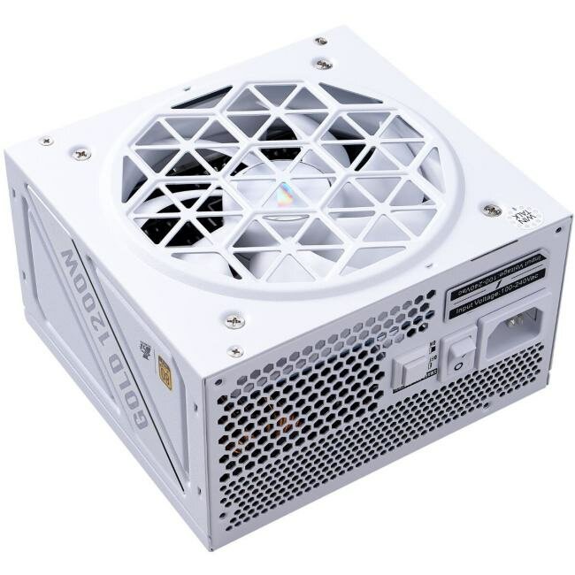 HA-1200BA4-WH 1STPLAYER NGDP GOLD 1200W White / ATX 3.1, PCle 5.1, APFC, 80 PLUS Gold, LLC+DC-DC, full Japan solid-stat