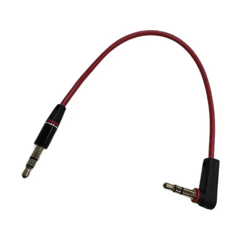 Колено к прямому аудиокабелю, краткосрочная позолоченная бескислородная медь к кабелю записи