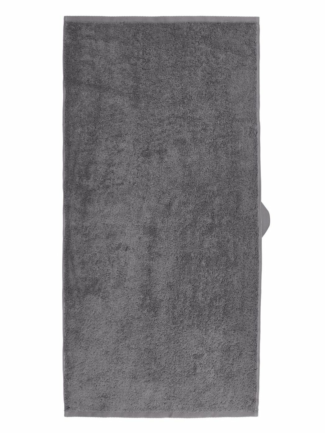 Полотенце махровое IDEAL, 100% хлопок, 30x70см, графит. STENOVA HOME