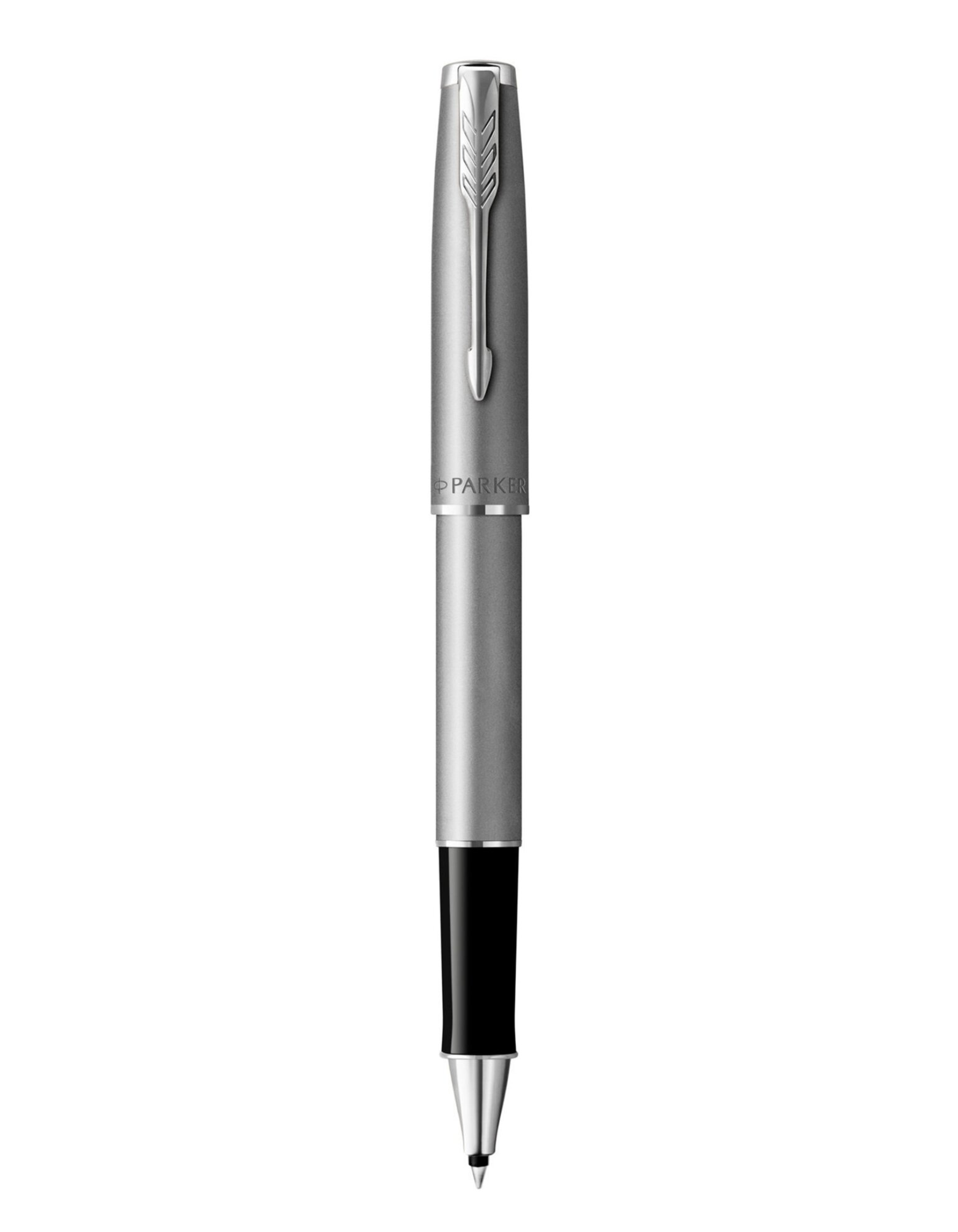 Ручка роллер Parker Sonnet T546 Stainless Steel CT, стержень: F, цвет чернил: black, в подарочной упаковке 2146875