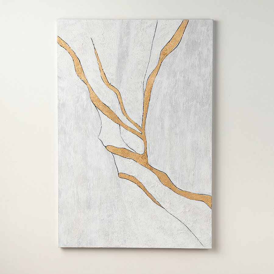 Панно 80х120 см декоративное Renaissance №2 абстракция Bergenson Bjorn BB0001014