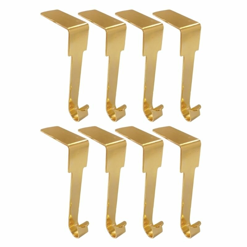 Крючки для настольных вешалок-8 шт.-золотые