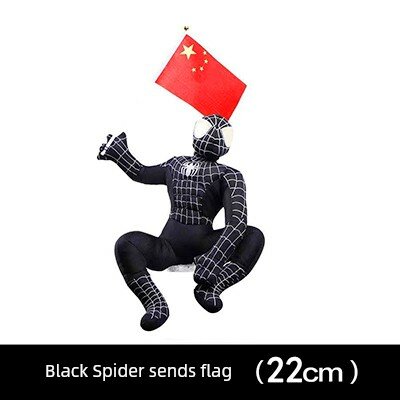 Декоративная игрушка-паук-человек для автомобиля, украшение для экстерьера, крыши, мотоцикла, электромобиля, креативная