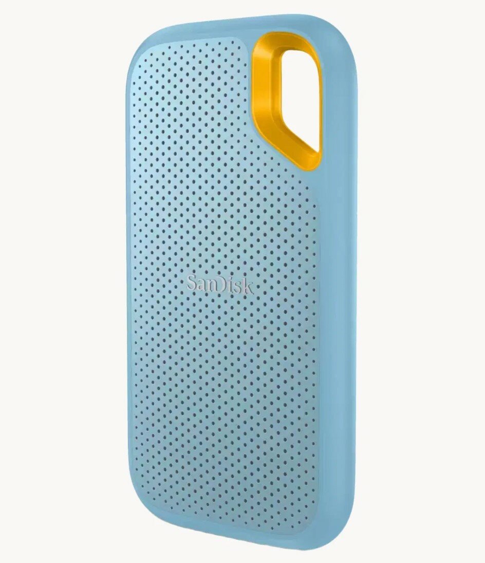 Внешний SSD SanDisk Extreme Portable V2 4 ТБ, USB-C, USB 3.2 Gen 2 (SDSSDE61-4T00-G25B)