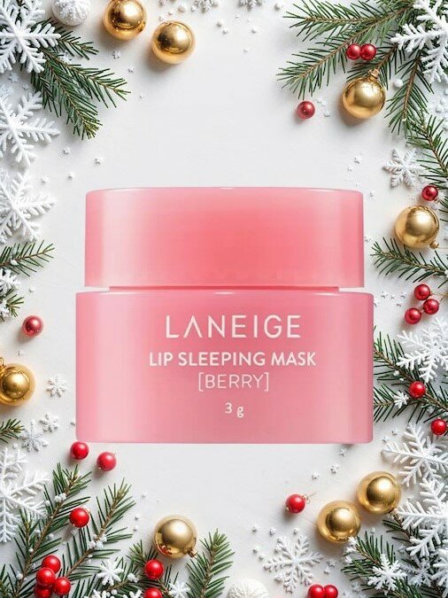 Ночная восстанавливающая маска для губ Laneige Lip Sleeping Mask Berry, 3 г.