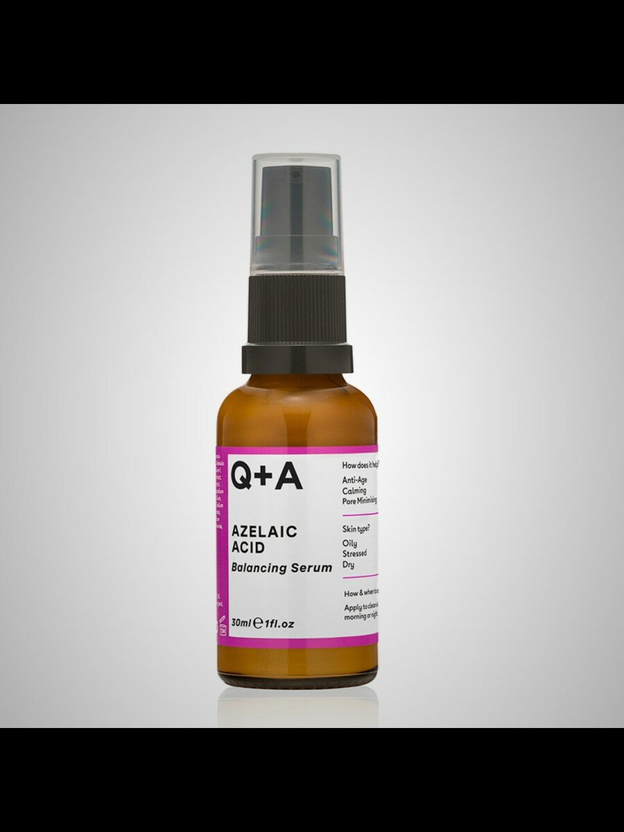 Q+A AZELAIC ACID Facial Serum, Сыворотка для лица AZELAIC ACID 30 мл
