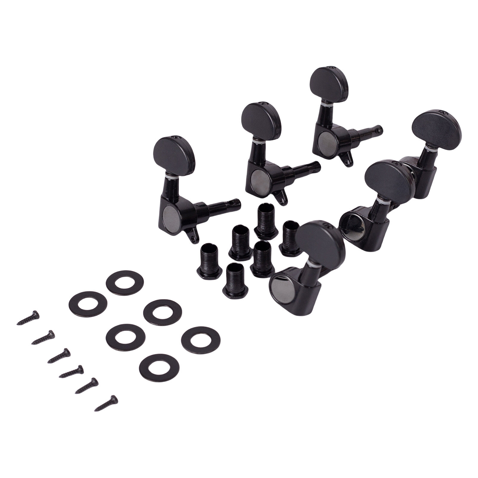 6pcs Металлическая гитарная машина настройка головки ключ 3L3R Acoustics Tuner ortering