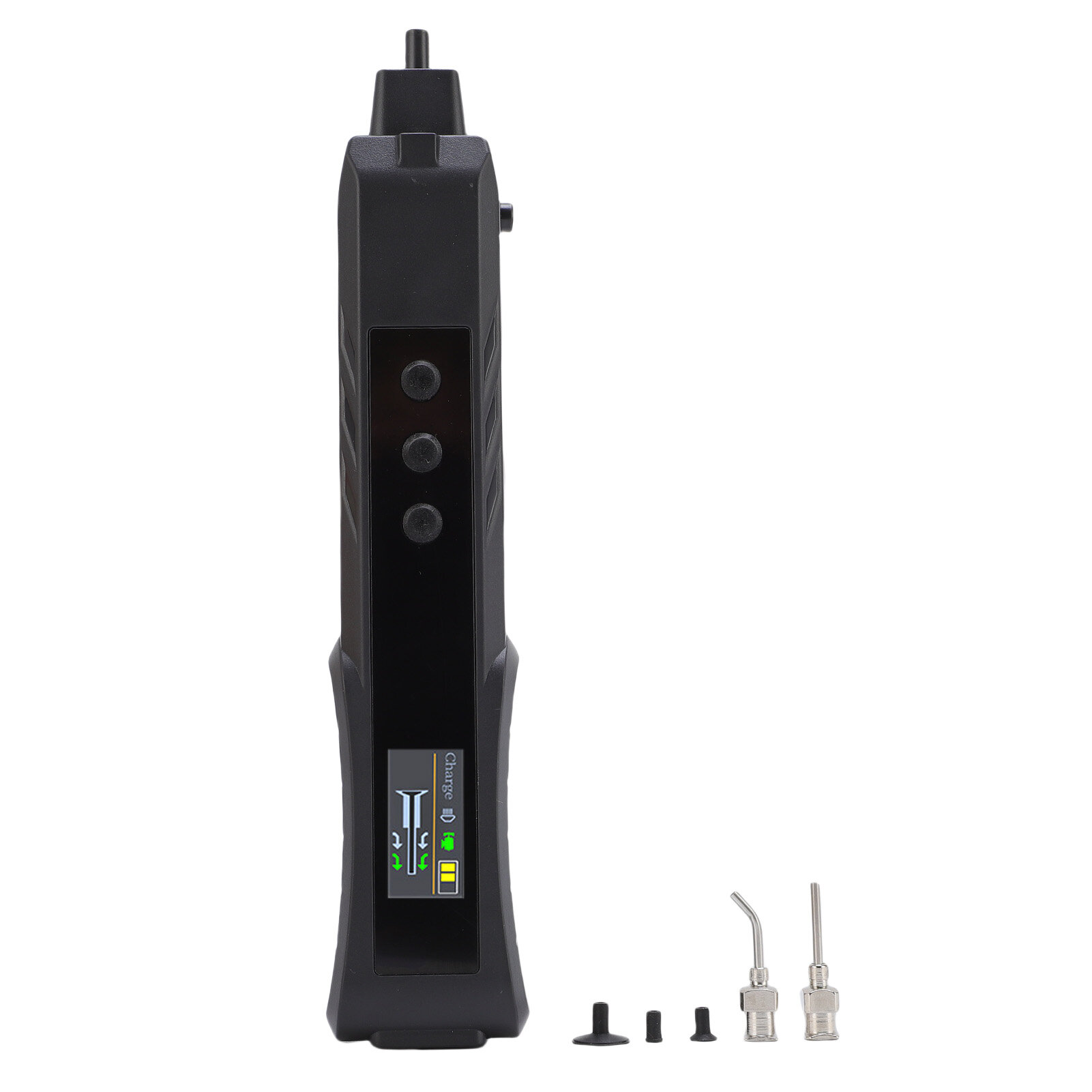 Электрический вакуумный пистолет с мощной силой присасывания, инструмент для вакуумной чистки электроники с цветным TFT-экраном.