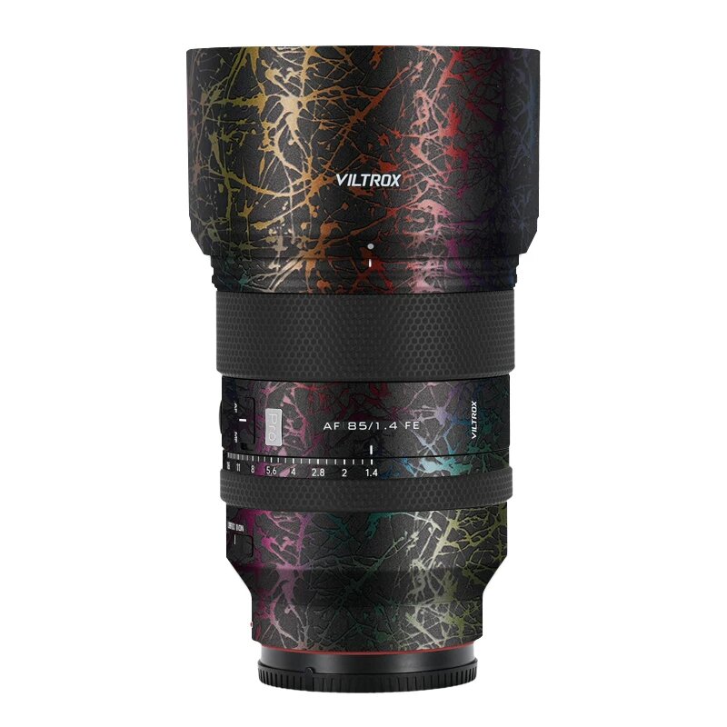 3M Фильм для защиты объектива для объектива Viltrox AF85F1.4 Pro, Sony E-mount, черный сплэттер