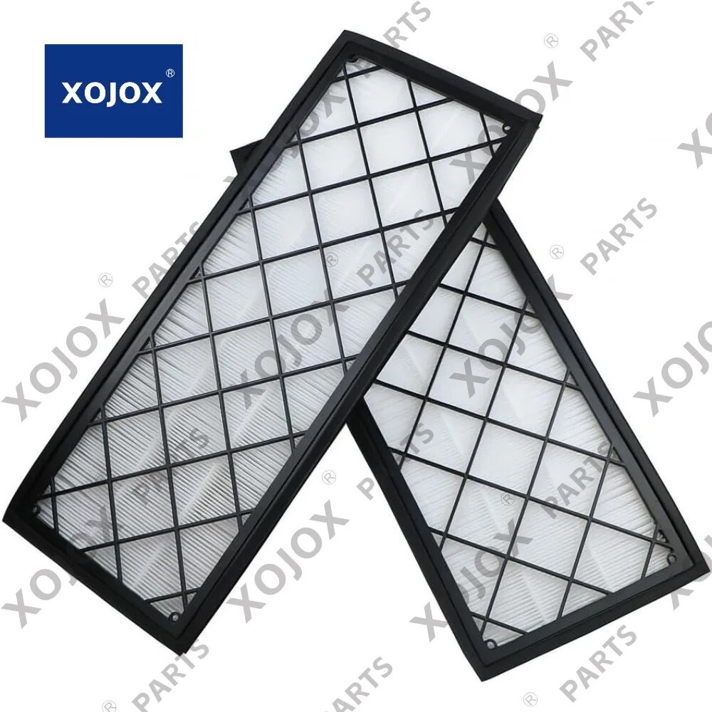 Воздушный фильтр салона XOJOX и воздухозаборный фильтр для модели Y 2020–2024, заменяет 1658375-00-A 1658376-00-A, активированный уголь, 4 шт.