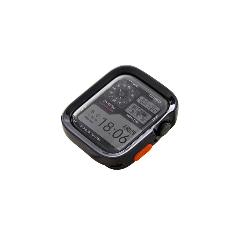 Защитный чехол для Apple Watch Akkerds, electroplated black, 40mm EU