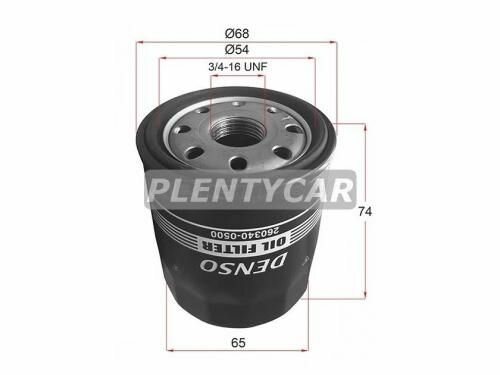 Фильтр масляный Toyota 260340-0500 Denso