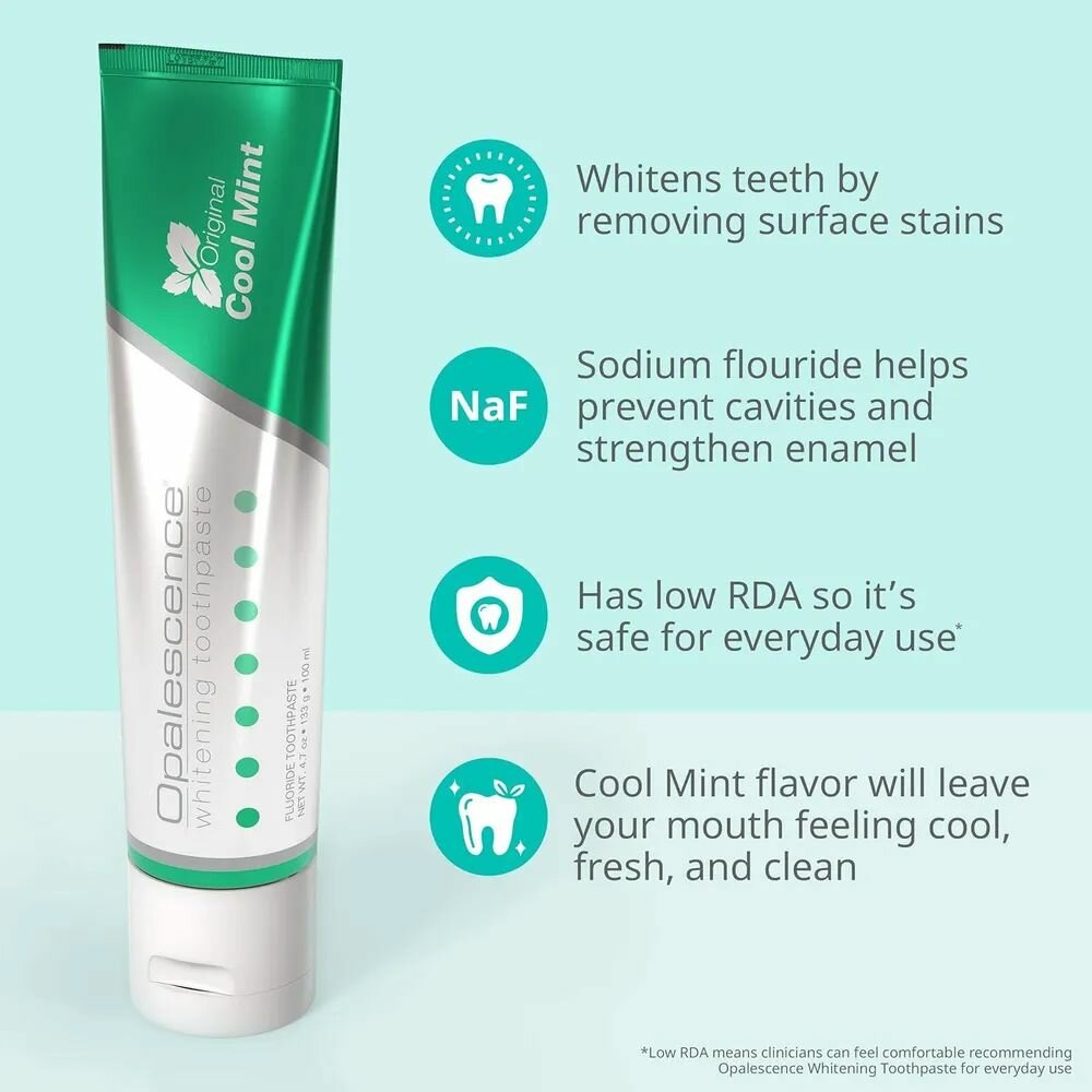 Opalescence отбеливание, зубная паста, Opalescence cool mint 133 gr.