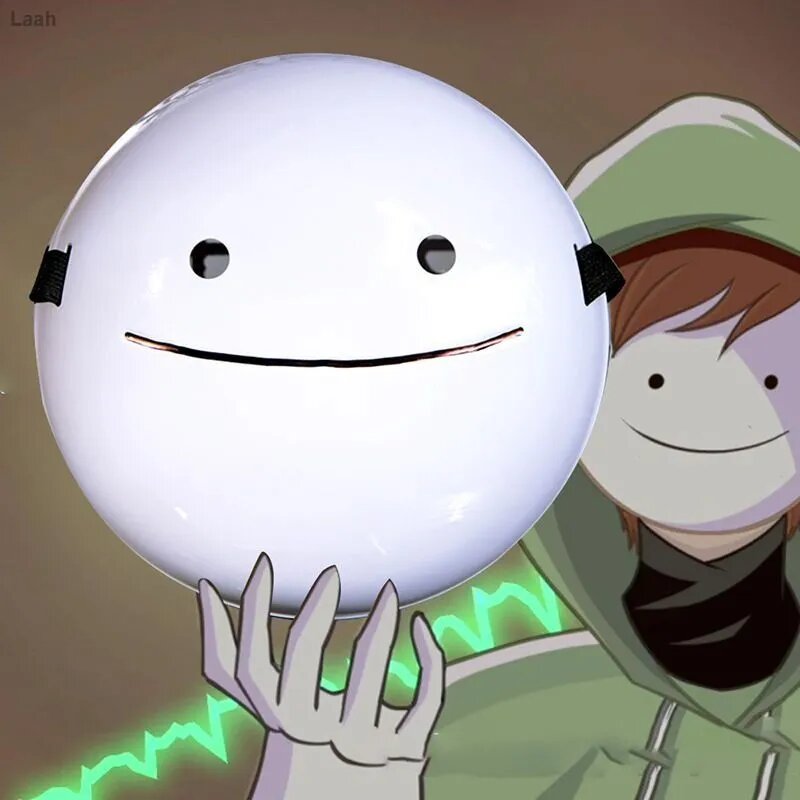 Маска Дрим из майнкрафт