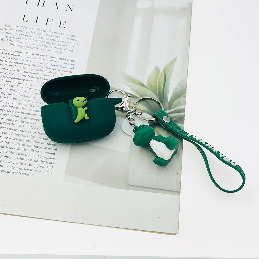 Силиконовый чехол для наушников Realme Buds T200 VBYGXTIN