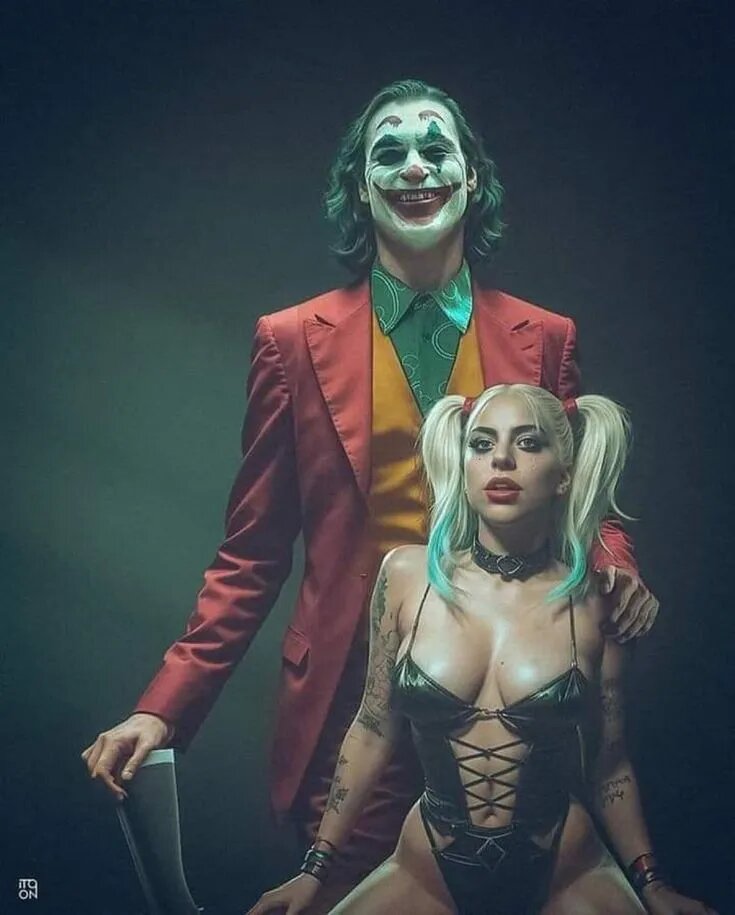 Алмазная Мозаика "Харли Квинн Из К/ф Джокер" 30x40 См, Безрамная, Идеальна Для Дома, Украшения, Подарков.