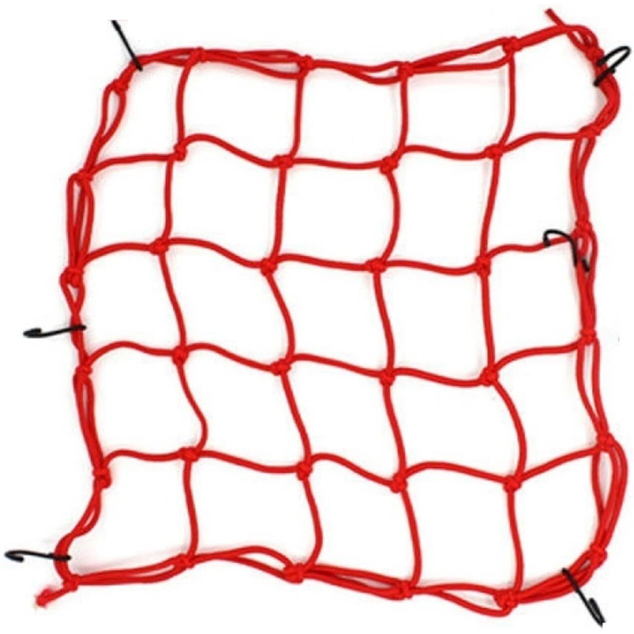 Красная сетка для багажа мотоцикла 30x30 см