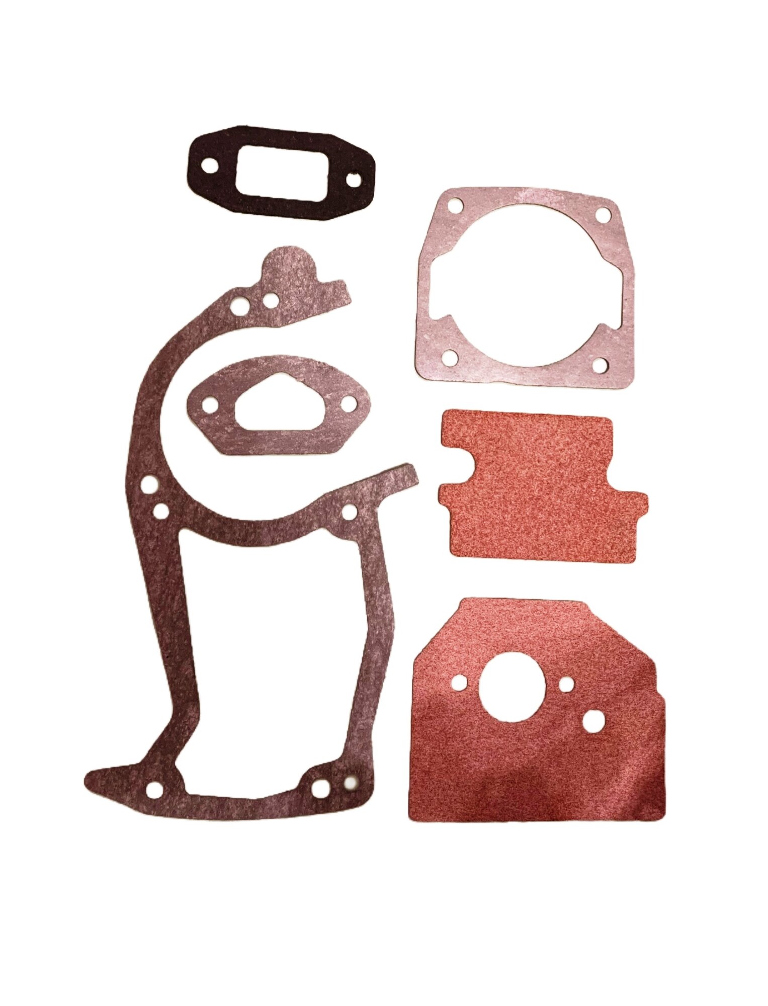 Комплект прокладок для поршневой группы бензопила 52 см3 52 cc, Теплоизолятор в комплекте.