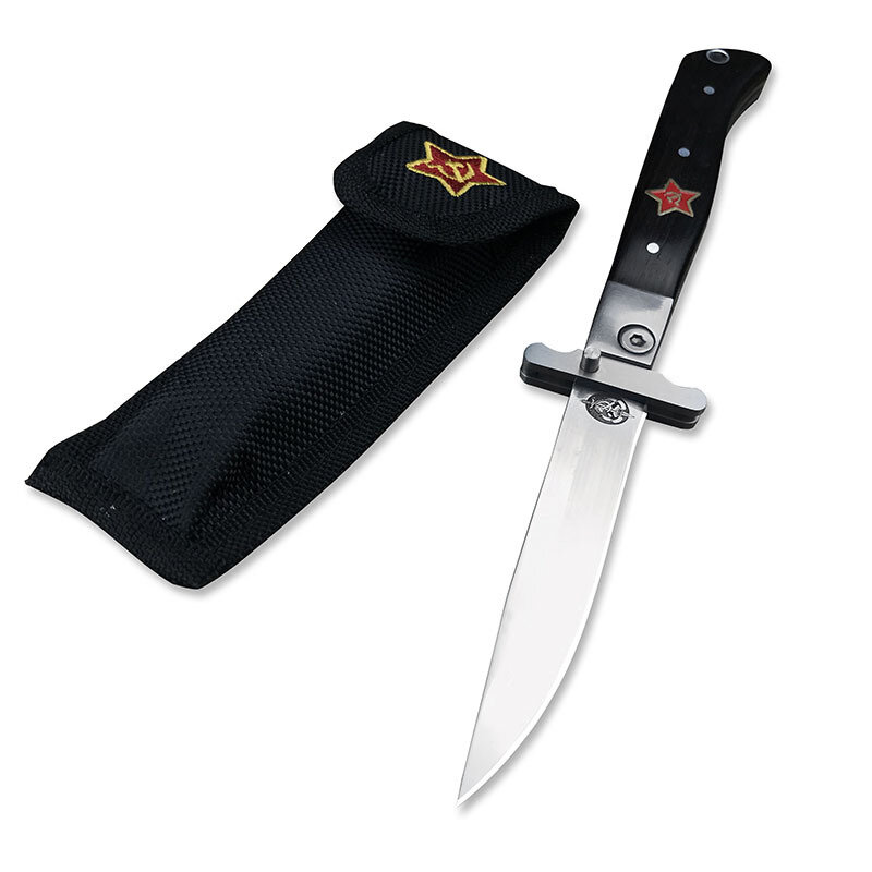 Складной нож для выживания на природе, тактический многофункциональный EDC, высокая твердость, Патриот Российской Федерации