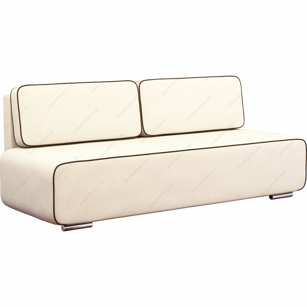 Диван еврокнижка Leticiya А Лаки А15 велюр светлый