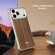 Магнитный деревянный чехол для iPhone 17 Pro Max 17 Pro Air Cover из сплава мета...