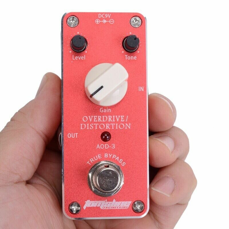 Педаль перегрузки для имитации эффекта лампового искажения