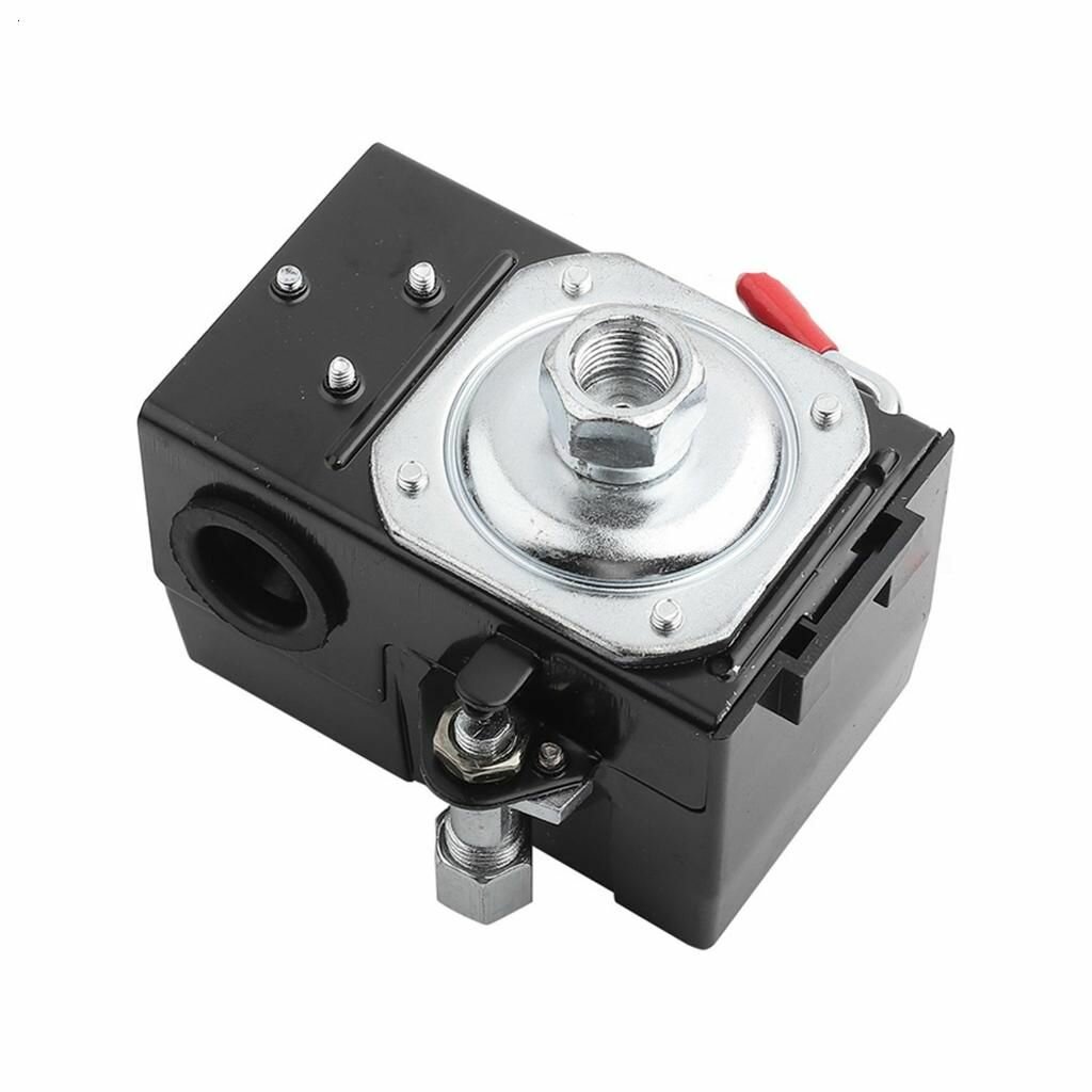 Переключатели регулятора давления компрессора, клапаны сброса, пластиковая и металлическая конструкция 90-120PSI/120-150PSI/135-175PSI, 0,8Мпа