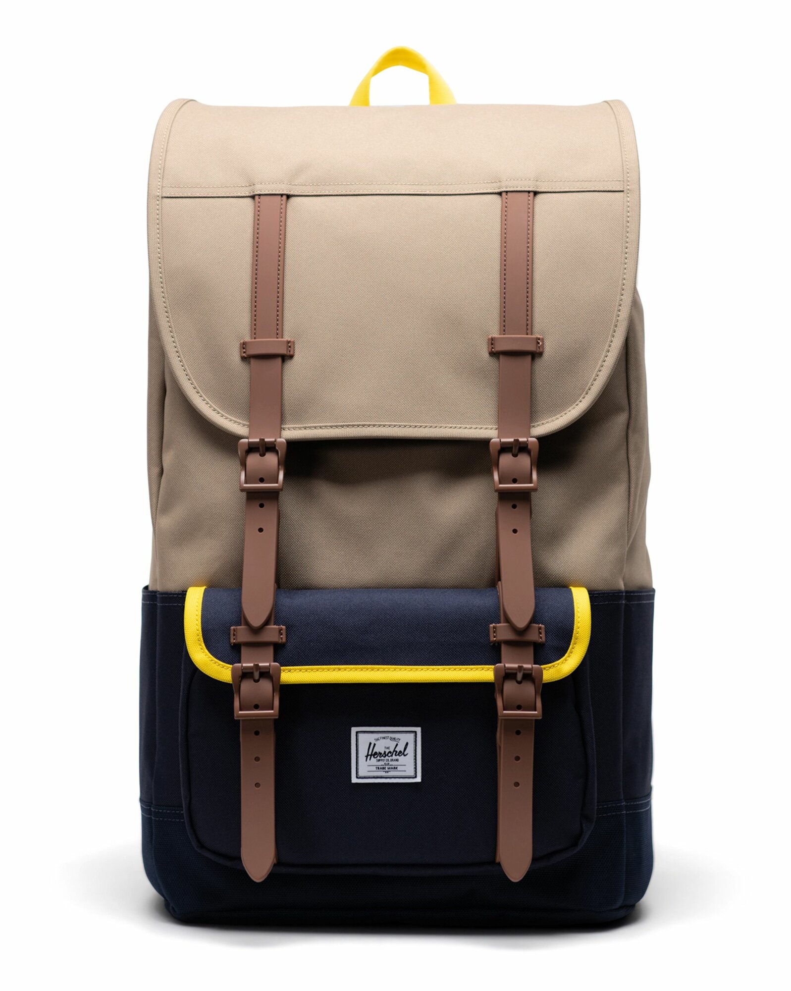 Рюкзак Herschel Little America Pro 11038 (KELP/PEACOAT/CYBER YELLOW/SADDLE 28L)