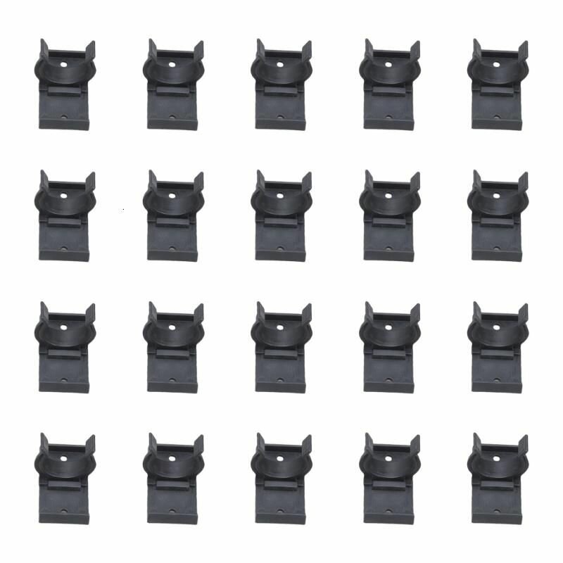 20 штук регулируемых клипс для цоколя кухонного шкафа
