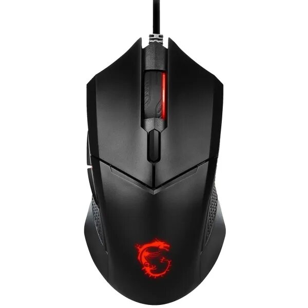 MSI Clutch GM08 игровая мышь проводная черная оптическая (4200dpi) USB2.0 для правшей
