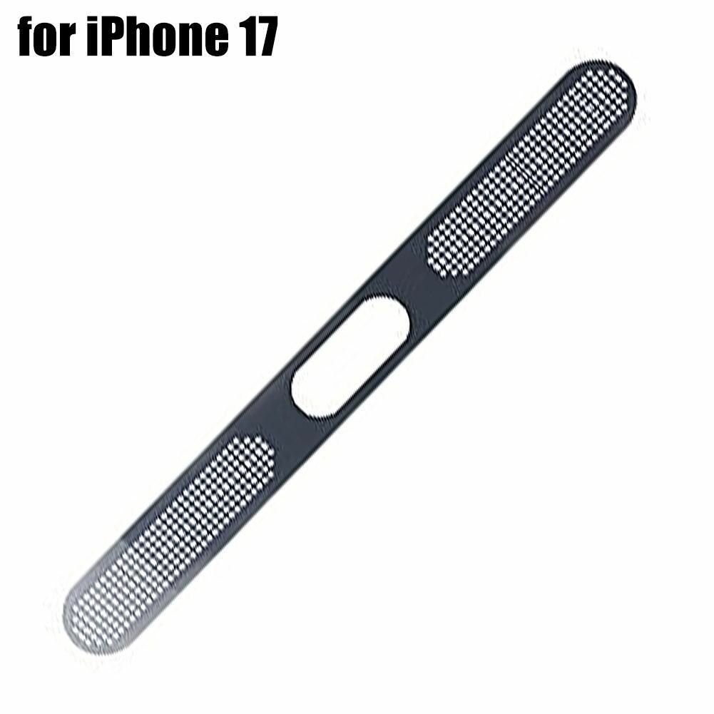 1 шт. металлическая пылезащитная сетка-наклейка для iPhone 17, 17 pro, air, для отверстия динамика