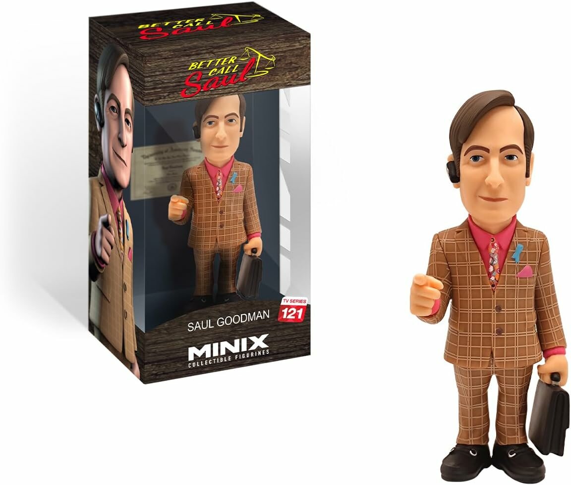 Коллекционная фигурка MINIX Better Call Saul - Saul Goodman / Сол Гудман из Лучше звоните Солу, Миникс 112749