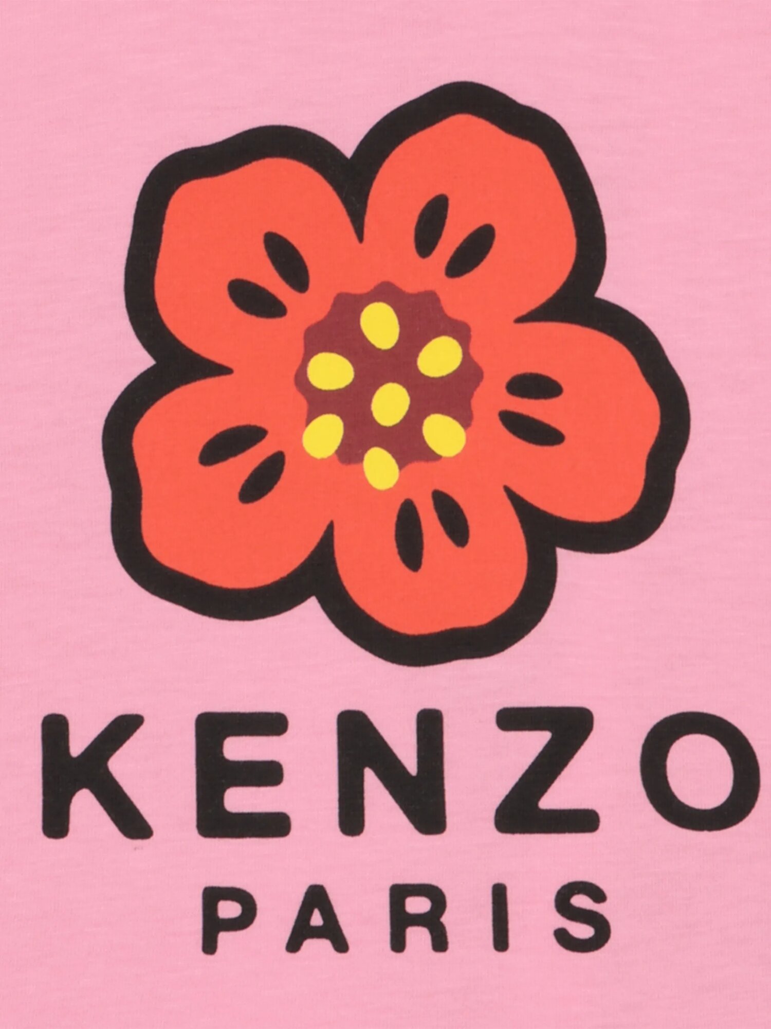Футболка KENZO Boke Flower, размер 71, розовый — фото 1