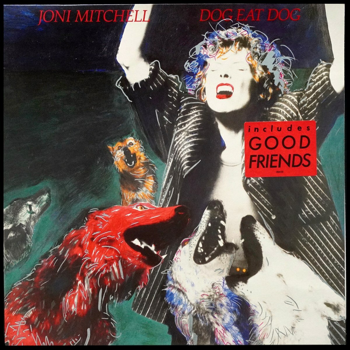 Виниловая пластинка Geffen Joni Mitchell – Dog Eat Dog