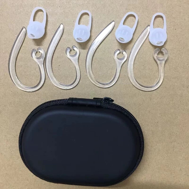 Силиконовые Bluetooth-аксессуары для наушников: мягкие заушные крючки, клипсы, держатели, насадки, вкладыши 6,0