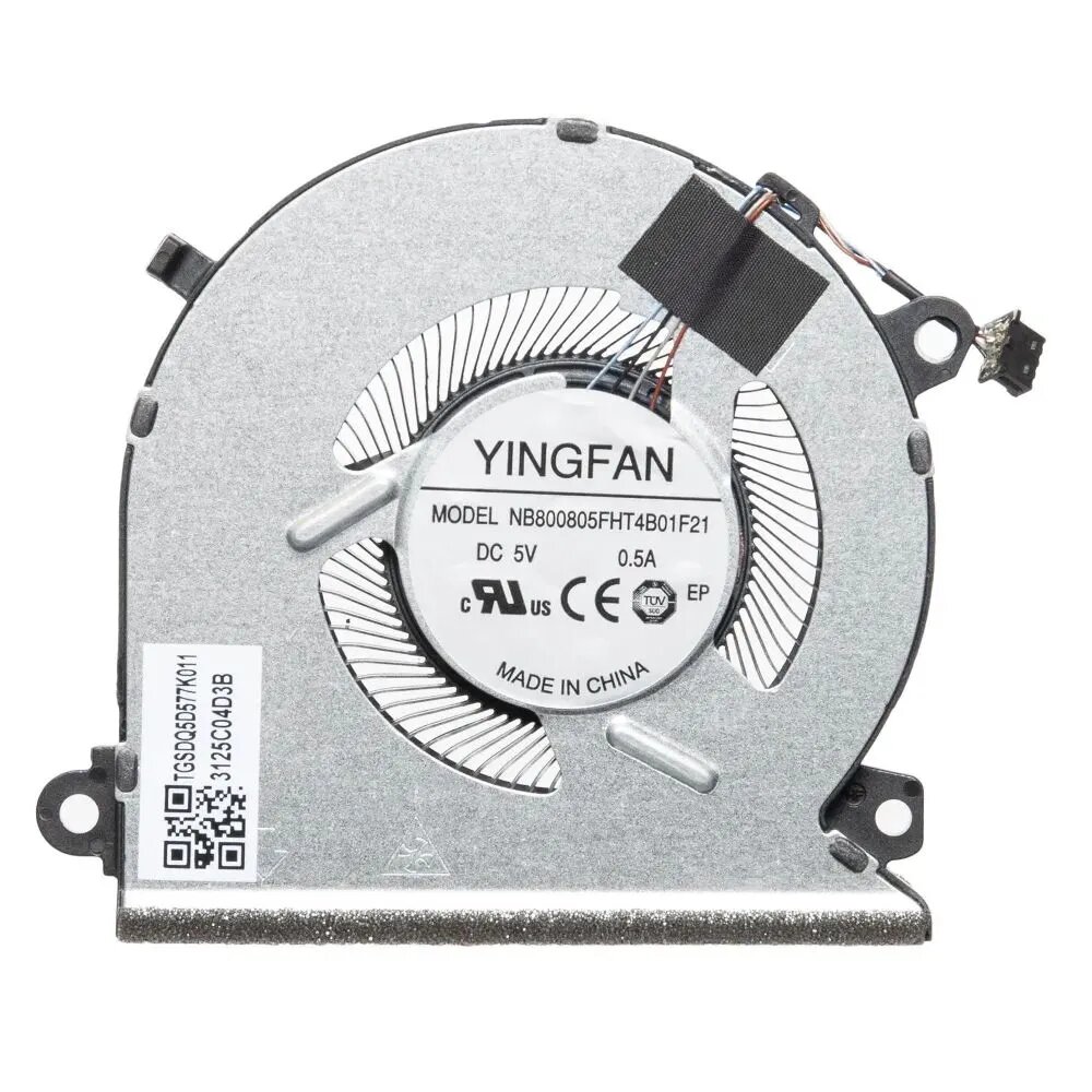 Кулер для ноутбука Thunderobot 911 Air D XD X , Wave XL XS - D / FCN4INLAFAST003A , 0FL0F0000H / YINGFAN NB800805FHT4B01F21 - вентилятор