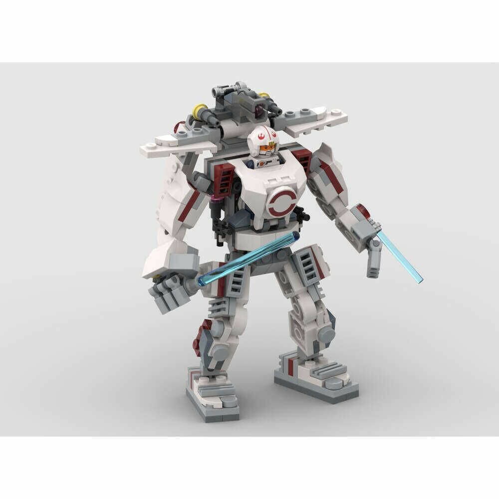 189шт. Конструктор Luke Skywalker X Mech Alternate Build Набор строительных блоков