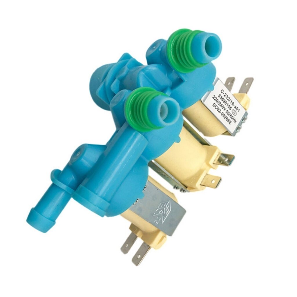 Пластиковые клапаны подачи воды для стиральных машин, запасные части